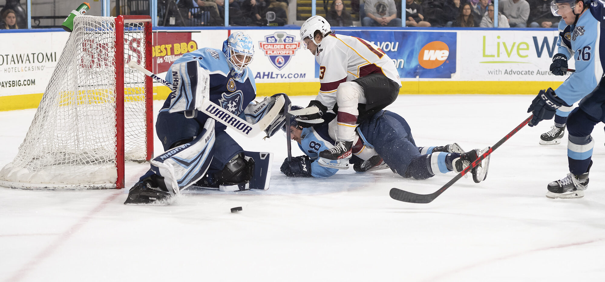 Ads Chase Off Monsters - Milwaukee Admirals