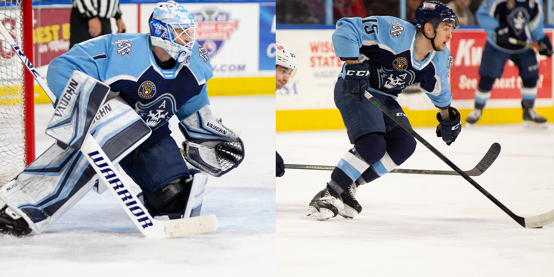 Preds Sign Cooley, Huntington - Milwaukee Admirals