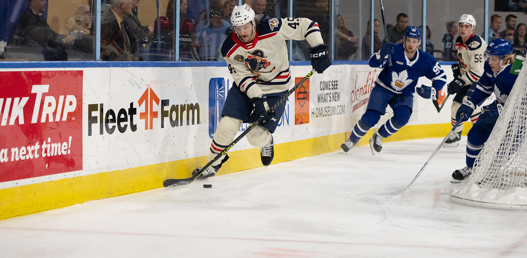 Ads Drop Wild One to Marlies - Milwaukee Admirals