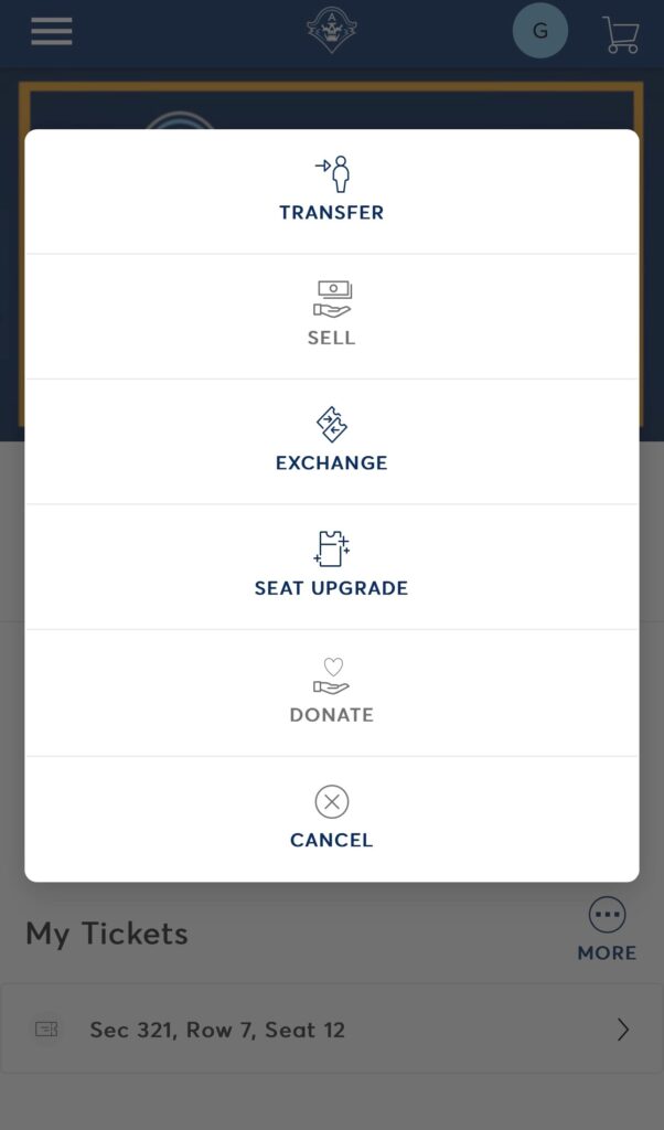 Admirals Account Manager Step By Step: How to Upgrade Tickets - Milwaukee Admirals