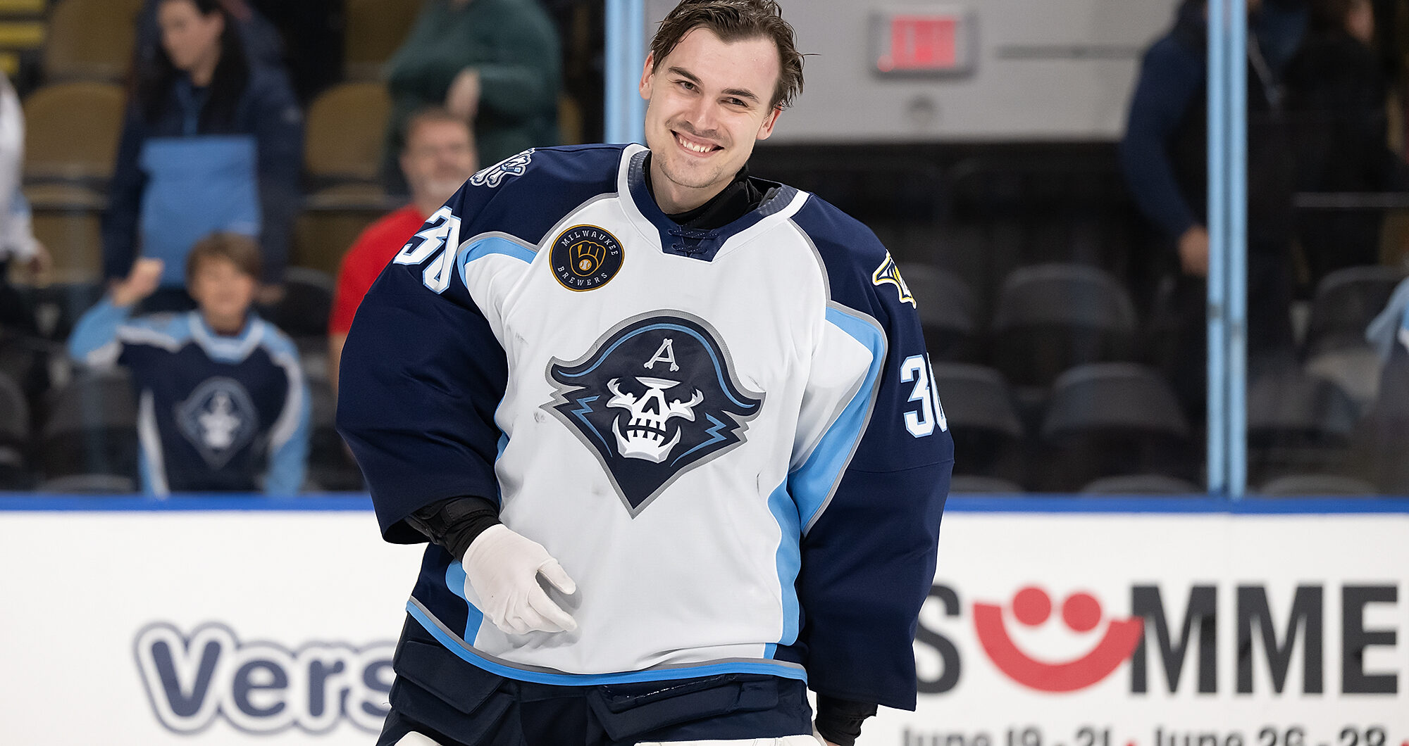 Chrona Aims for Growth Every Day - Milwaukee Admirals