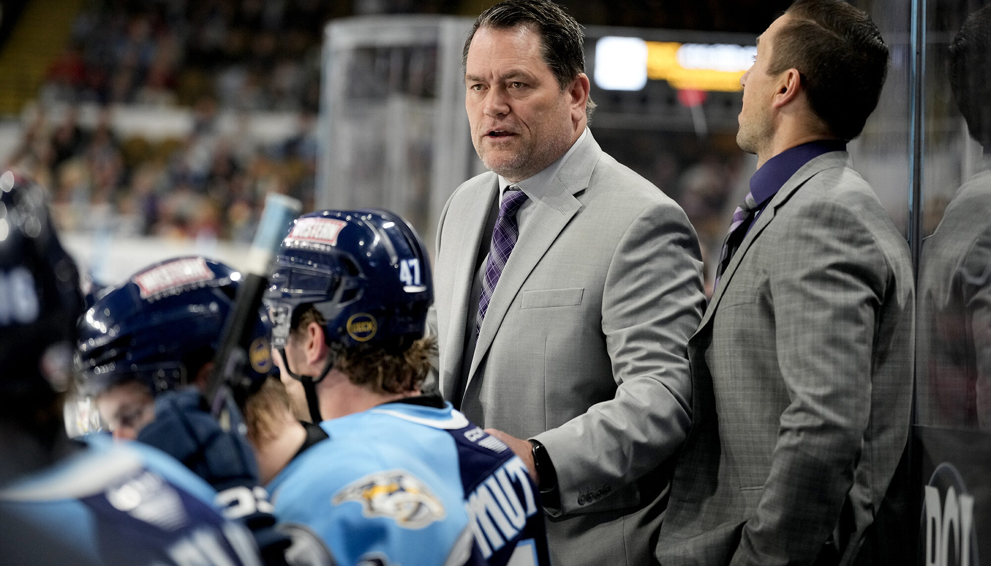 Taylor Sets Ads Wins Mark - Milwaukee Admirals