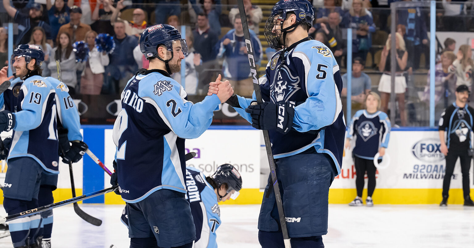 First Two Playoff Game Set - Milwaukee Admirals