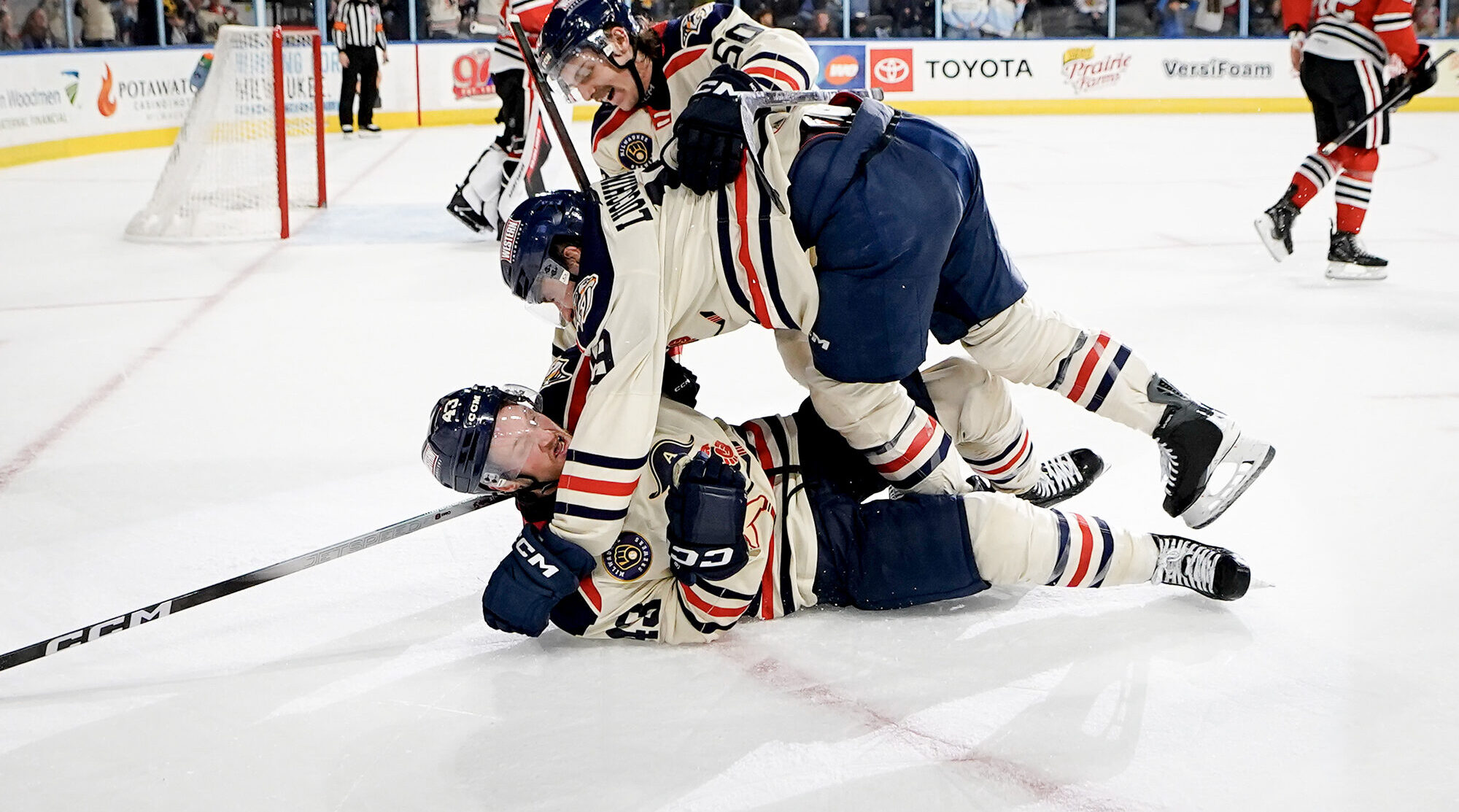 Ads Grab OT Win Against Hogs - Milwaukee Admirals