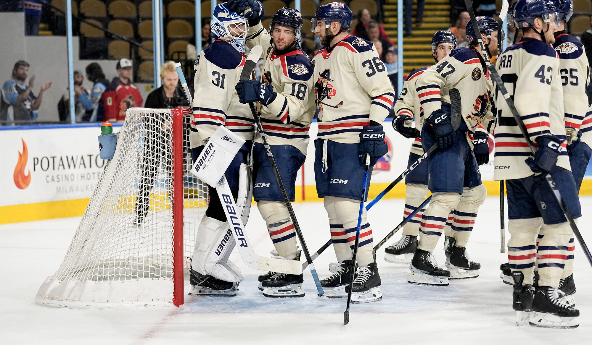 Haider is Good Boy in Dog Day Win - Milwaukee Admirals